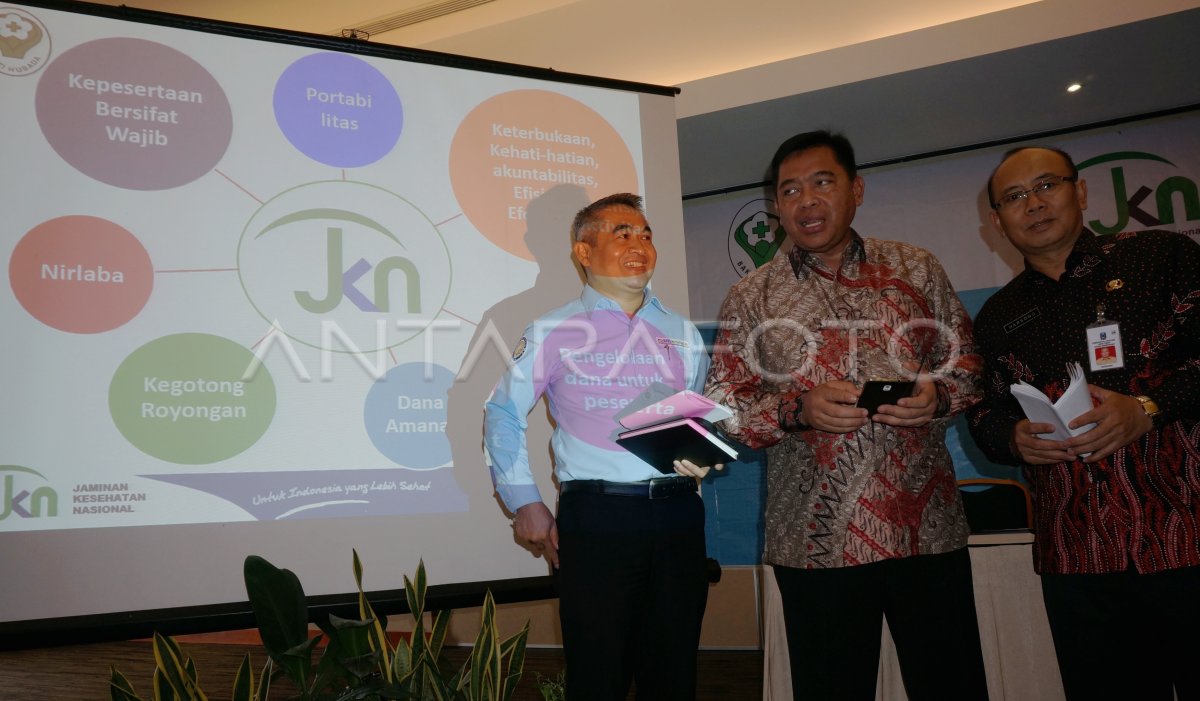 SOSIALISASI JAMINAN KESEHATAN NASIONAL | ANTARA Foto