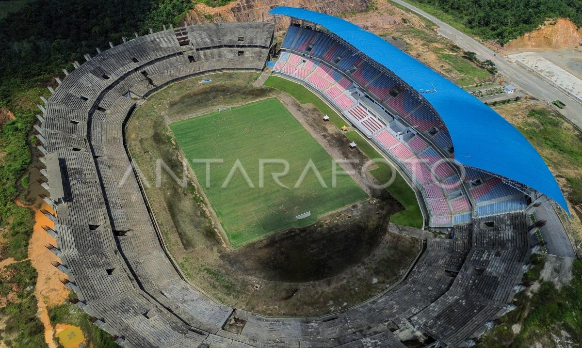 Proyek pembangunan Stadion Utama Sumbar | ANTARA Foto Proyek pembangunan Stadion Utama Sumbar | ANTARA Foto
