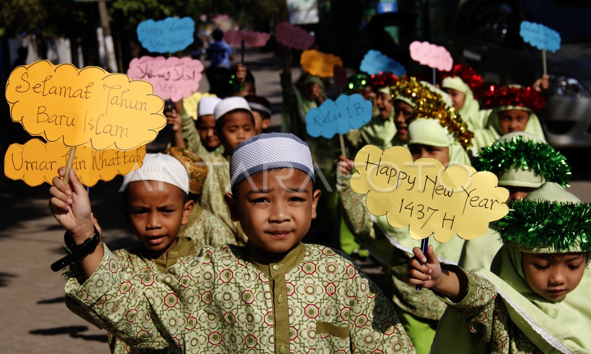 PAWAI SAMBUT TAHUN BARU ISLAM | ANTARA Foto PAWAI SAMBUT TAHUN BARU ISLAM | ANTARA Foto