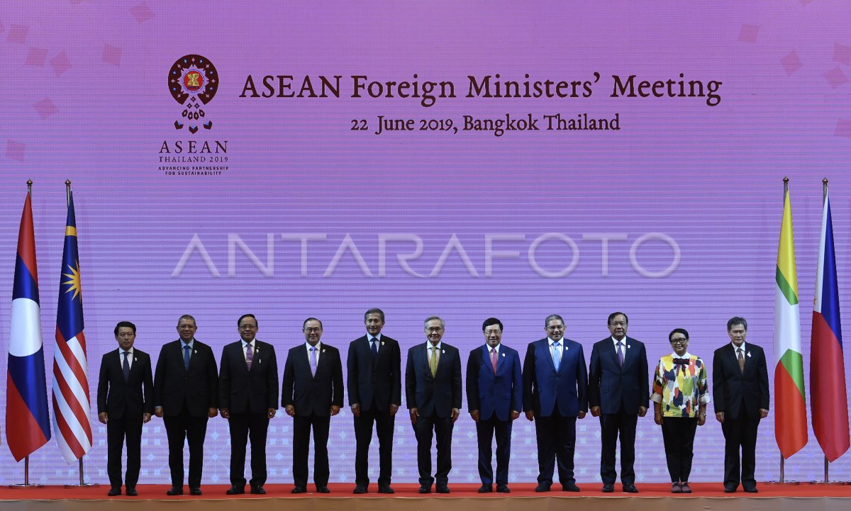 PERTEMUAN MENLU ASEAN | ANTARA Foto