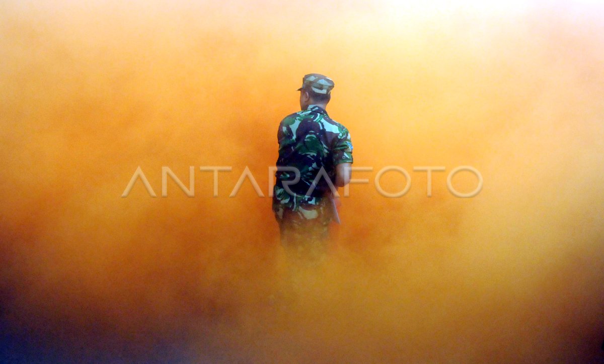 Simulasi Tni Al Antara Foto