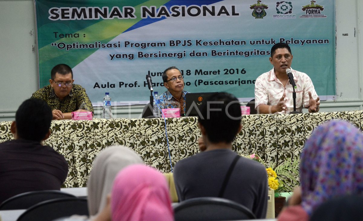 SEMINAR PROGRAM BPJS | ANTARA Foto