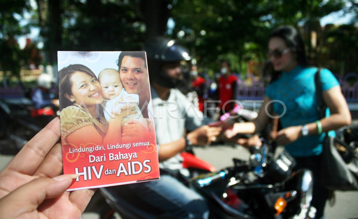 WARIA KAMPANYE BAHAYA AIDS | ANTARA Foto