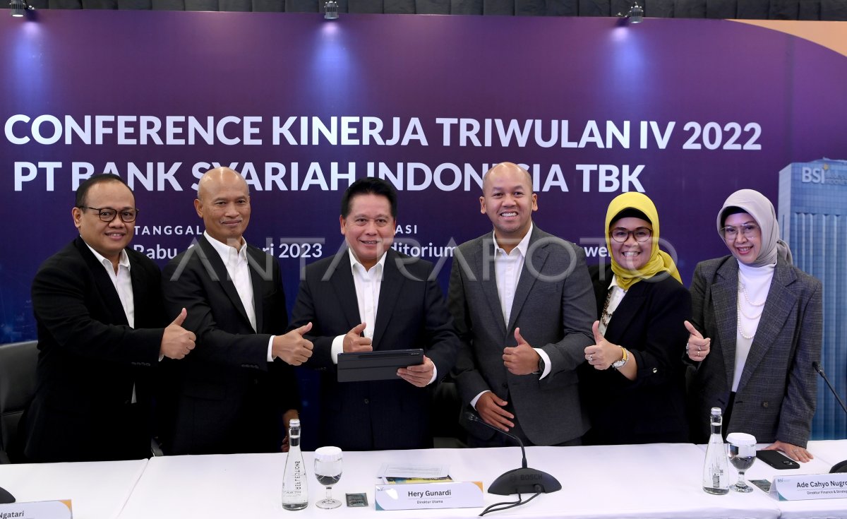 KINERJA BSI TRIWULAN IV 2022 | ANTARA Foto