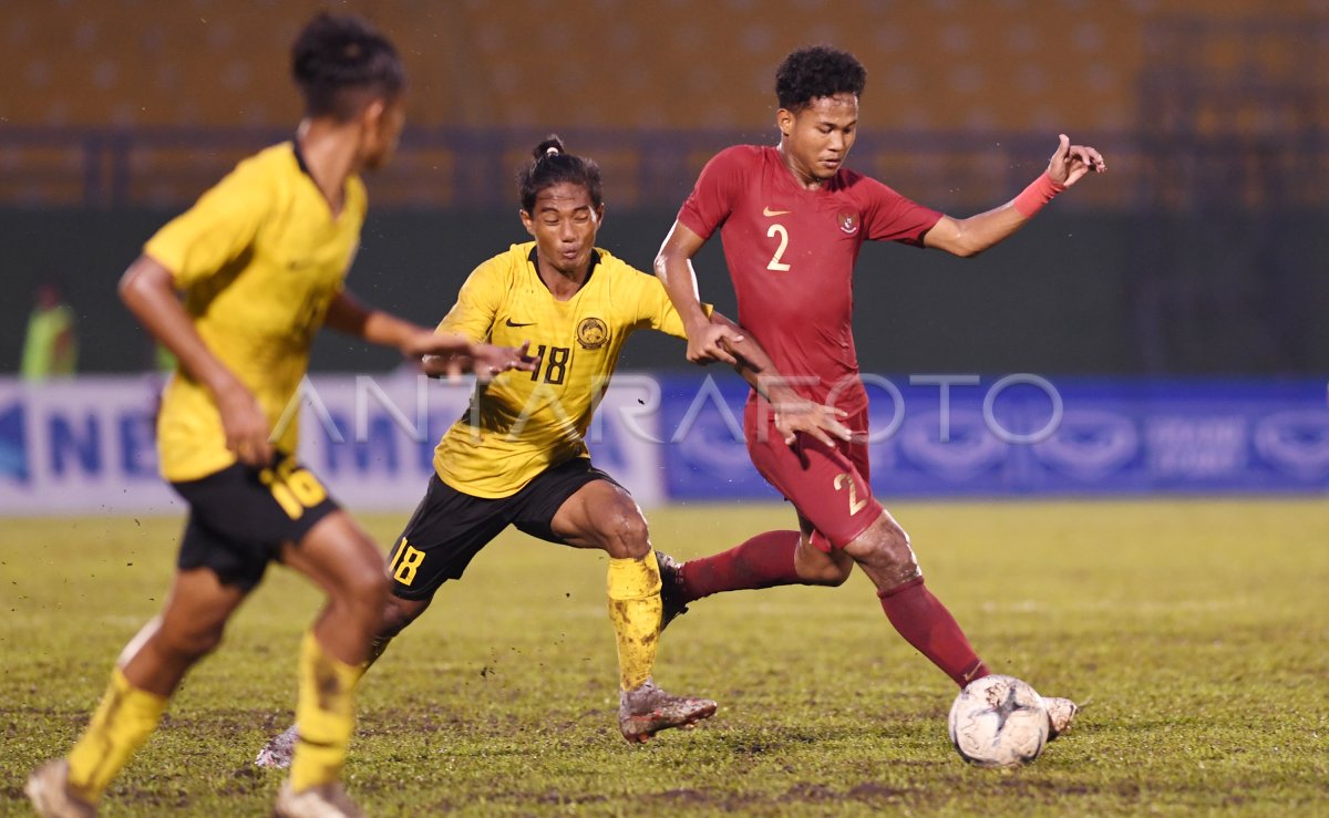 INDONESIA GAGAL KE FINAL AFF U-18 | ANTARA Foto