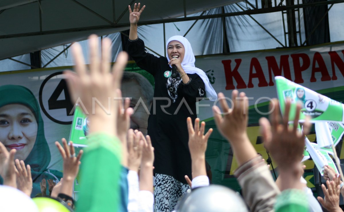 KAMPANYE KHOFIFAH DI BLITAR | ANTARA Foto
