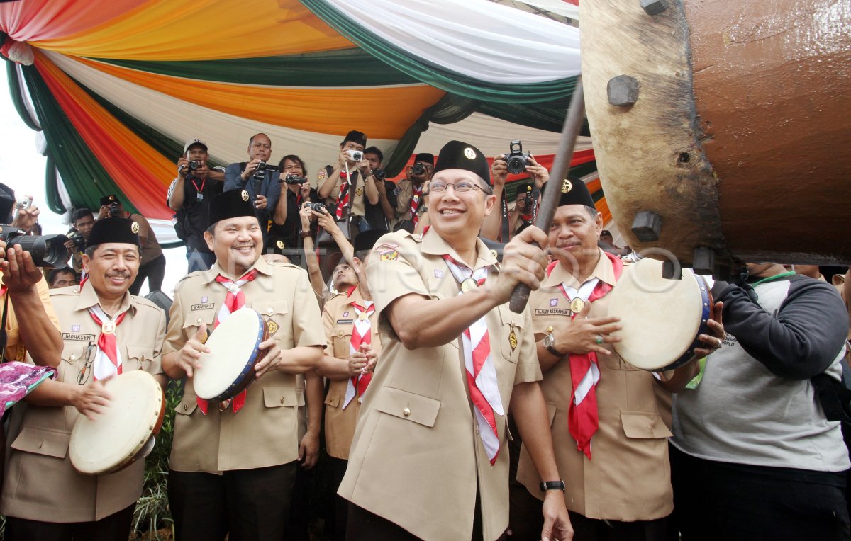 PRAMUKA SANTRI NUSANTARA | ANTARA Foto PRAMUKA SANTRI NUSANTARA | ANTARA Foto