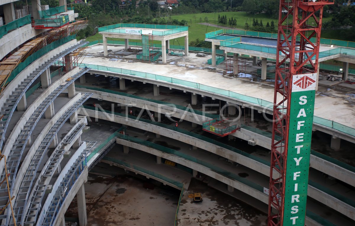 PROYEK PEMBANGUNAN KAWASAN DIGITAL HUB BSD CITY | ANTARA Foto