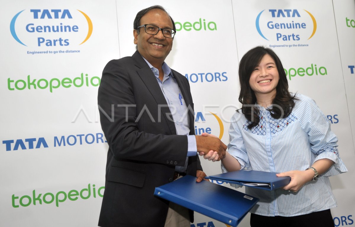 SUKU CADANG TATA ONLINE | ANTARA Foto