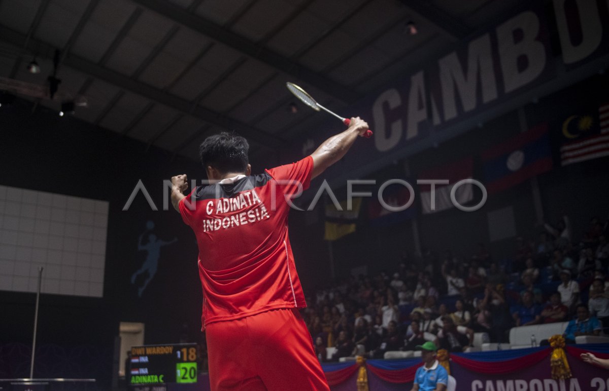 Medali Emas Bulu Tangkis Tunggal Putra Sea Games 2023 Antara Foto
