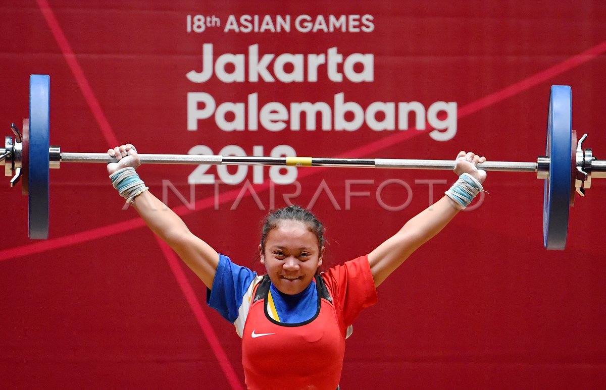 Angkat Besi Putri 48kg Antara Foto
