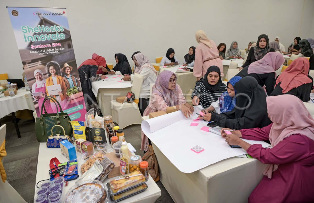Pelatihan inovasi pemberdayaan UMKM perempuan di Sumbawa | ANTARA Foto