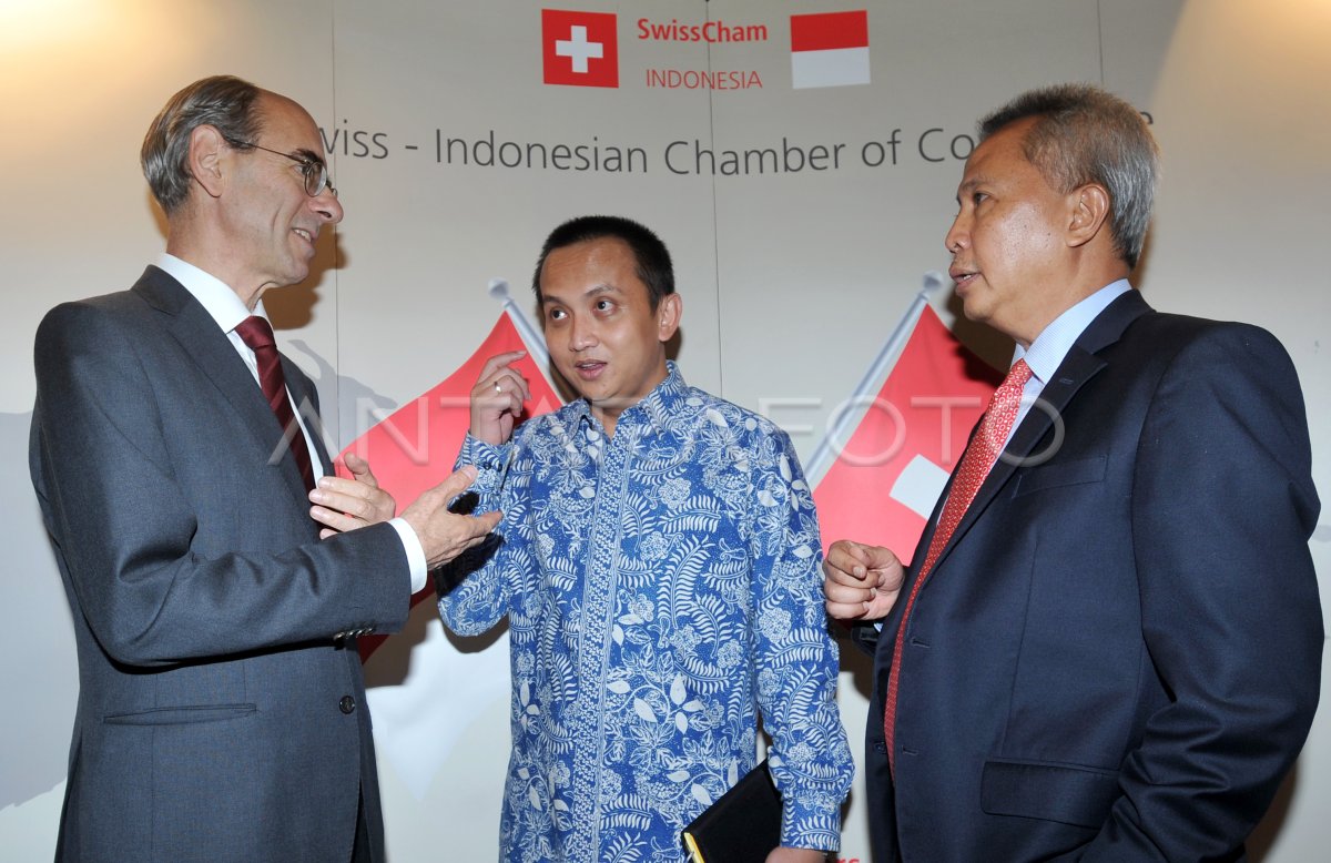 PELUANG KERJA SAMA INDONESIA-SWISS | ANTARA Foto PELUANG KERJA SAMA INDONESIA-SWISS | ANTARA Foto