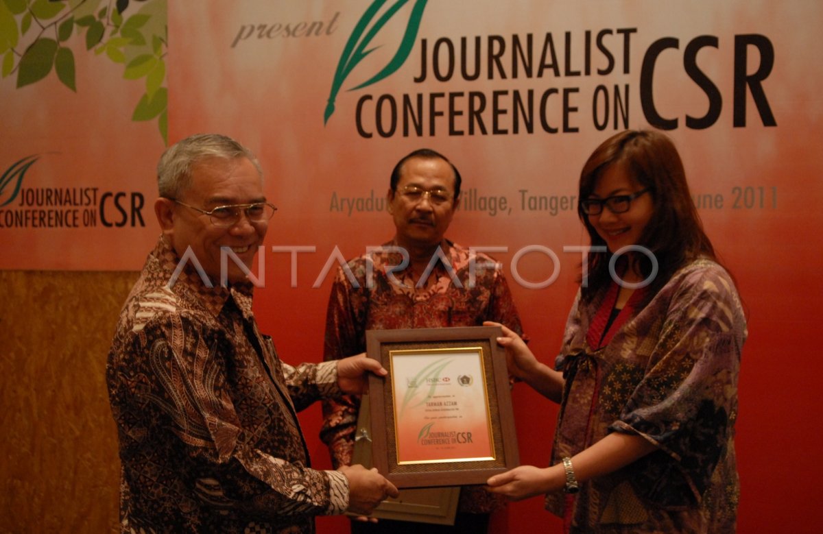 JOURNALIST CSR | ANTARA Foto