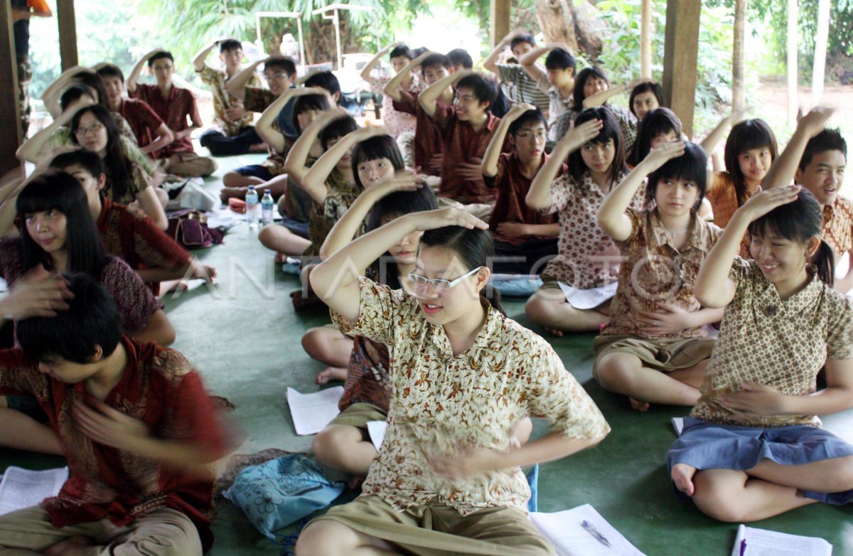 BELAJAR KONSERVASI | ANTARA Foto BELAJAR KONSERVASI | ANTARA Foto