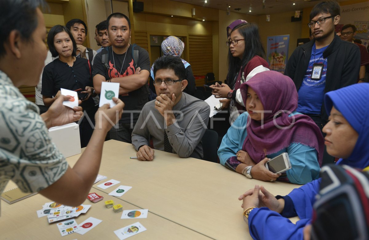 PELUNCURAN BOARDGAMES ANTI KORUPSI | ANTARA Foto