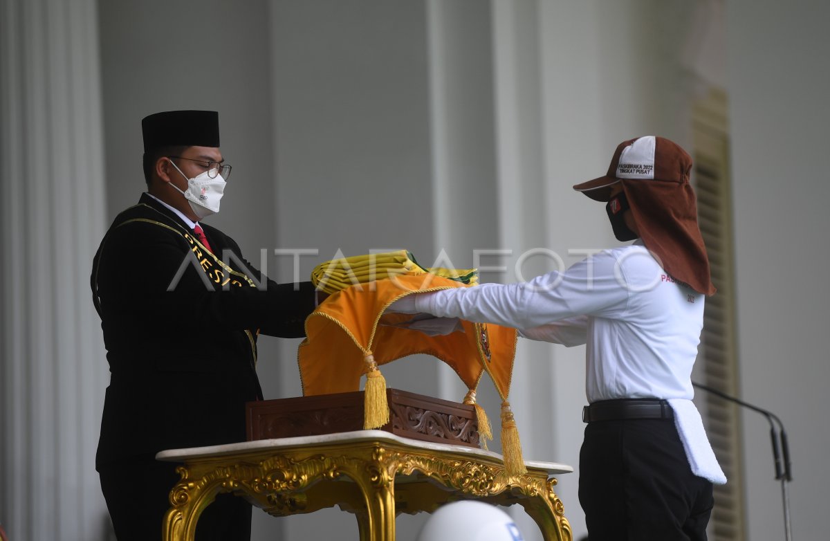 GLADI UPACARA HUT KE-77 KEMERDEKAAN RI | ANTARA Foto