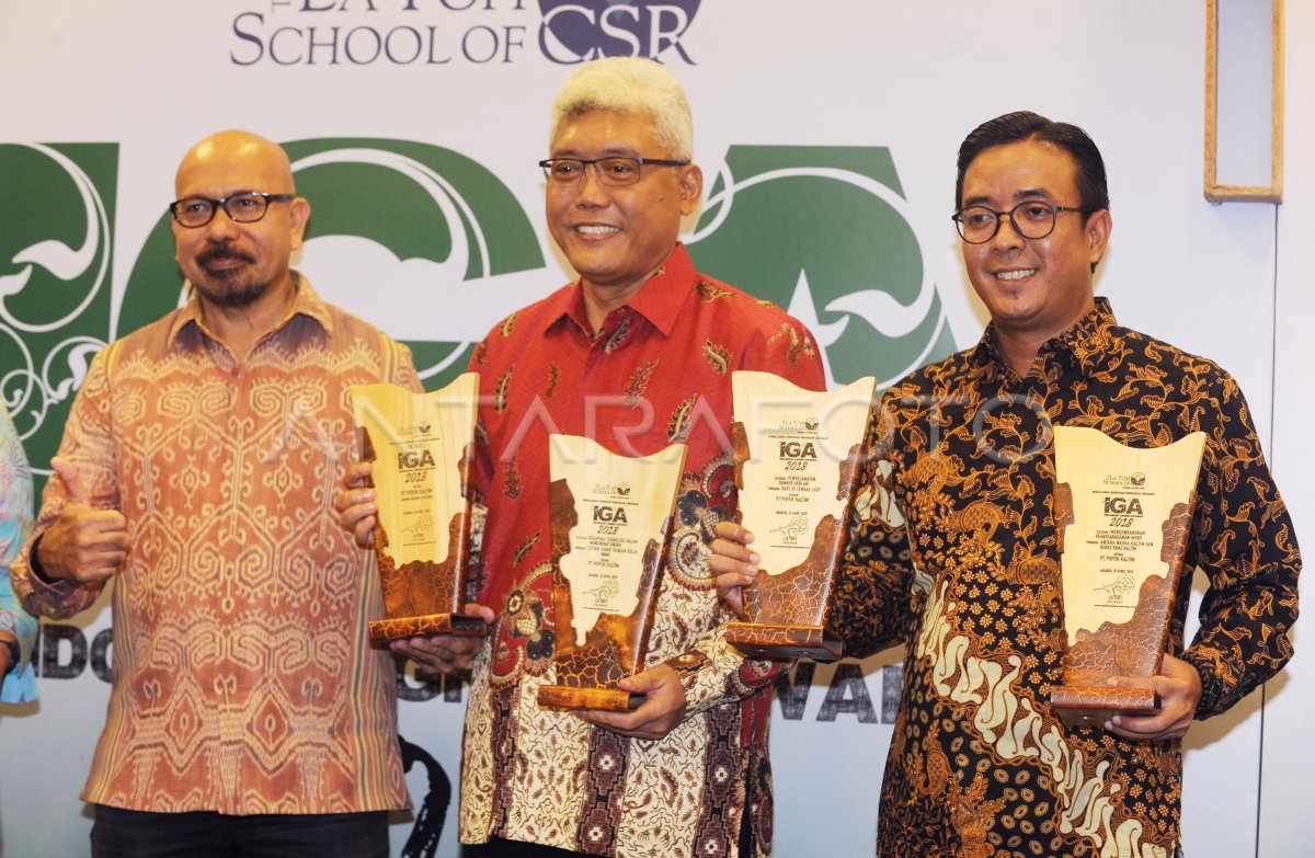 PUPUK KALTIM RAIH PENGHARGAAN LINGKUNGAN | ANTARA Foto