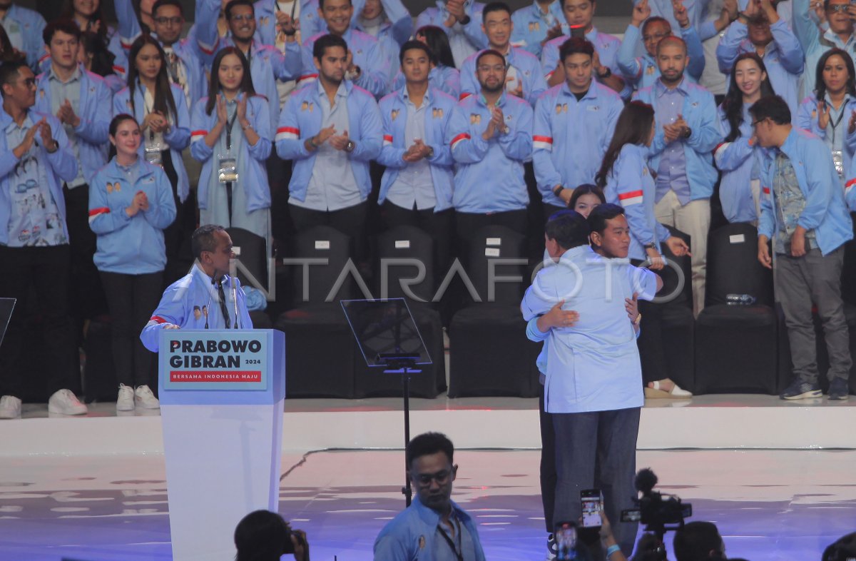 Suara Muda Indonesia untuk Prabowo-Gibran | ANTARA Foto