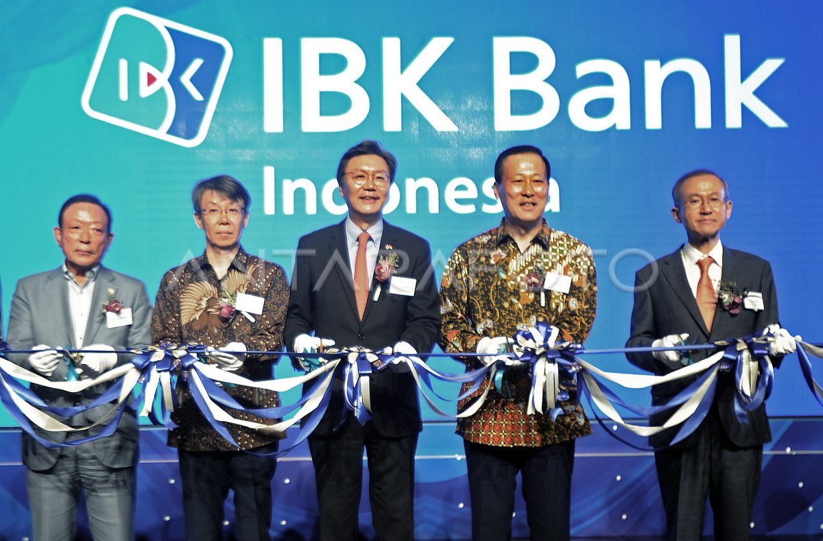 IBK BANK BEROPERASI DI INDONESIA | ANTARA Foto