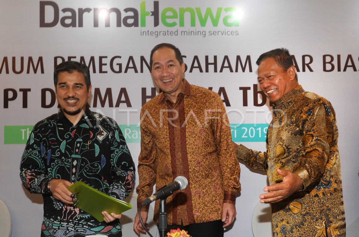 PERUBAHAN PENGURUS PT DARMA HENWA | ANTARA Foto