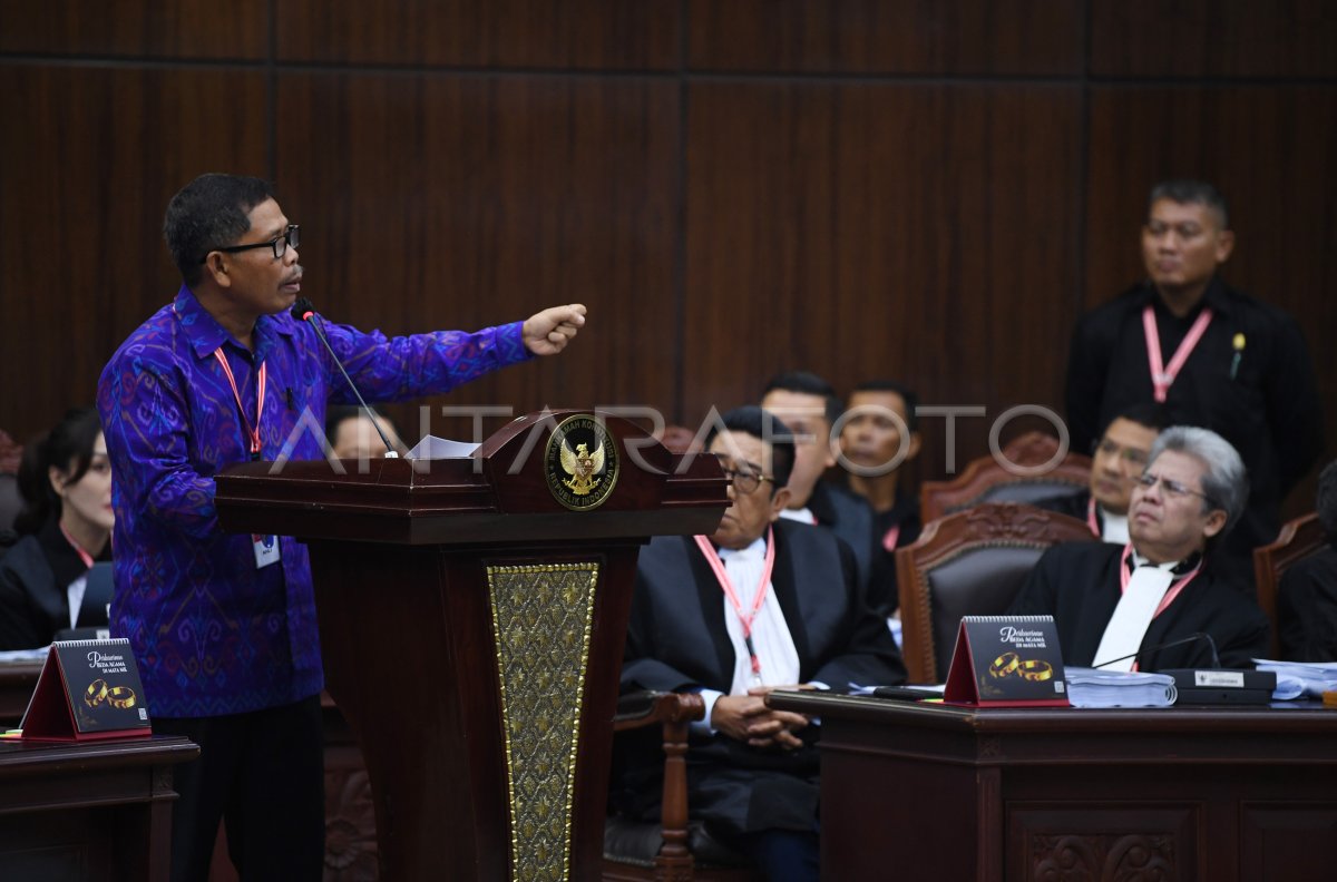 Sidang lanjutan sengketa Pilpres 2024 | ANTARA Foto