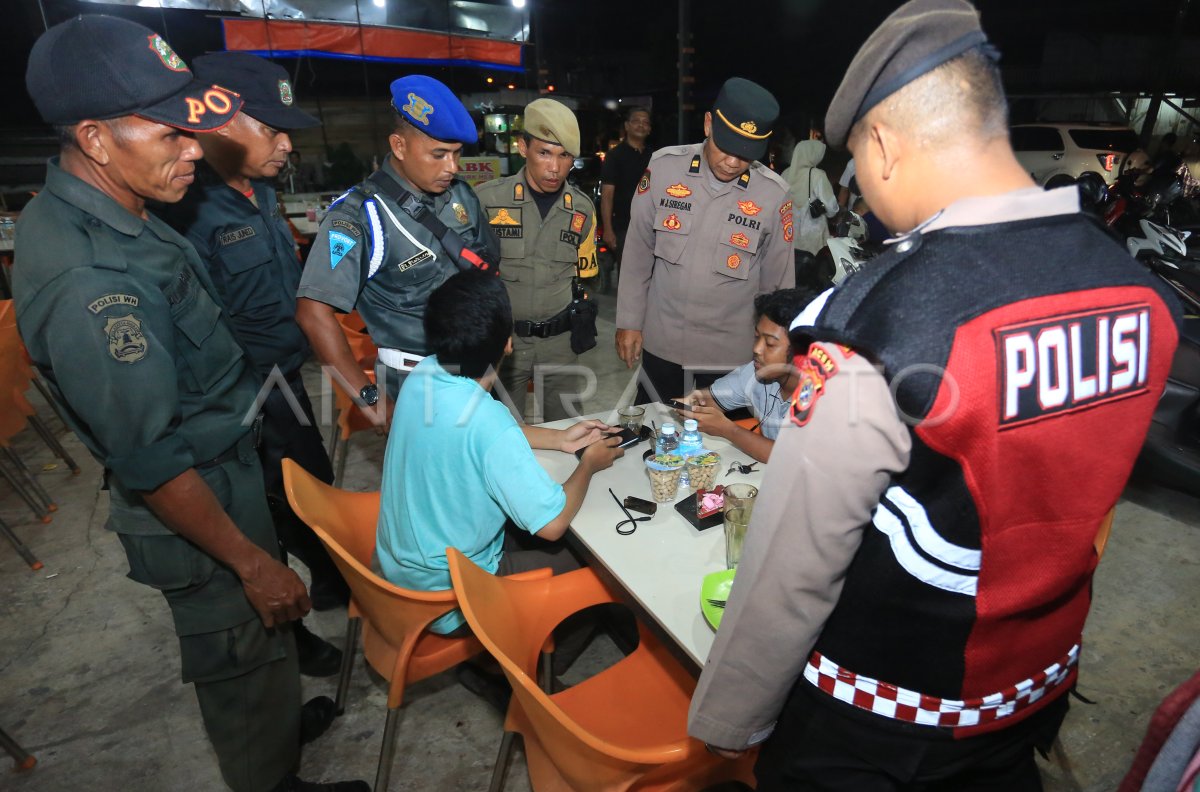 Razia judi online di Aceh Barat | ANTARA Foto