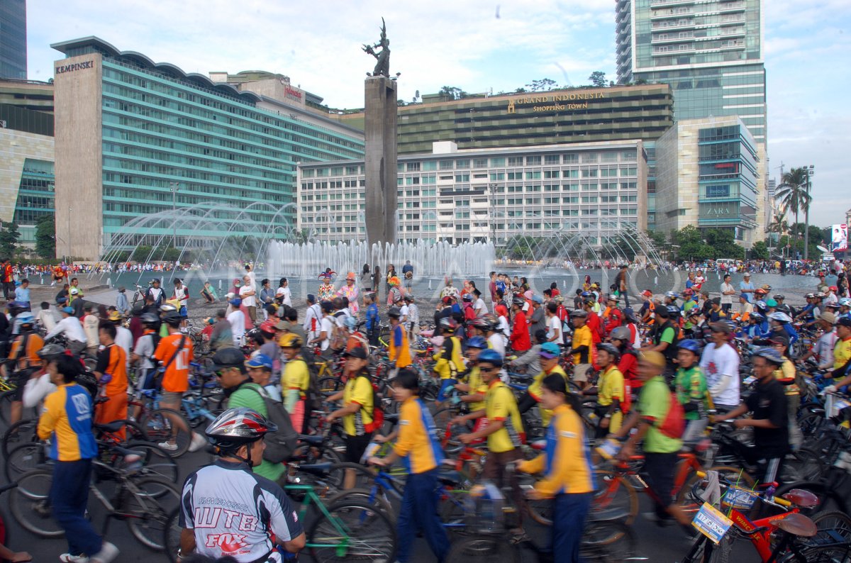 HARI BEBAS KENDARAAN | ANTARA Foto