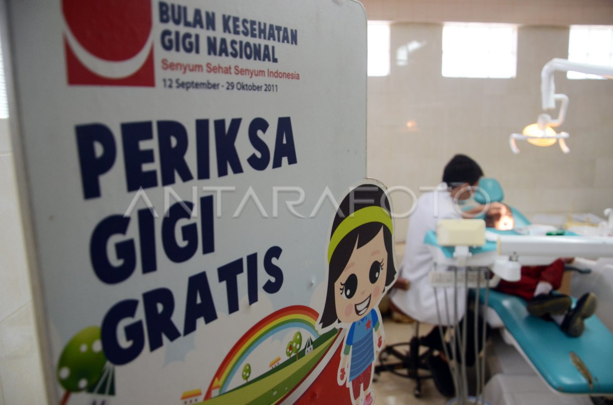 BULAN KESEHATAN GIGI NASIONAL | ANTARA Foto