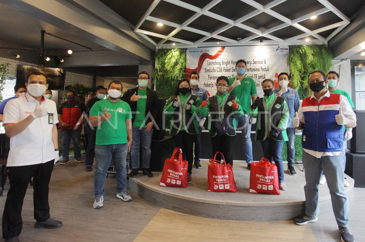 BANTUAN CSR PAKET SEMBAKO PERTAMINA | ANTARA Foto