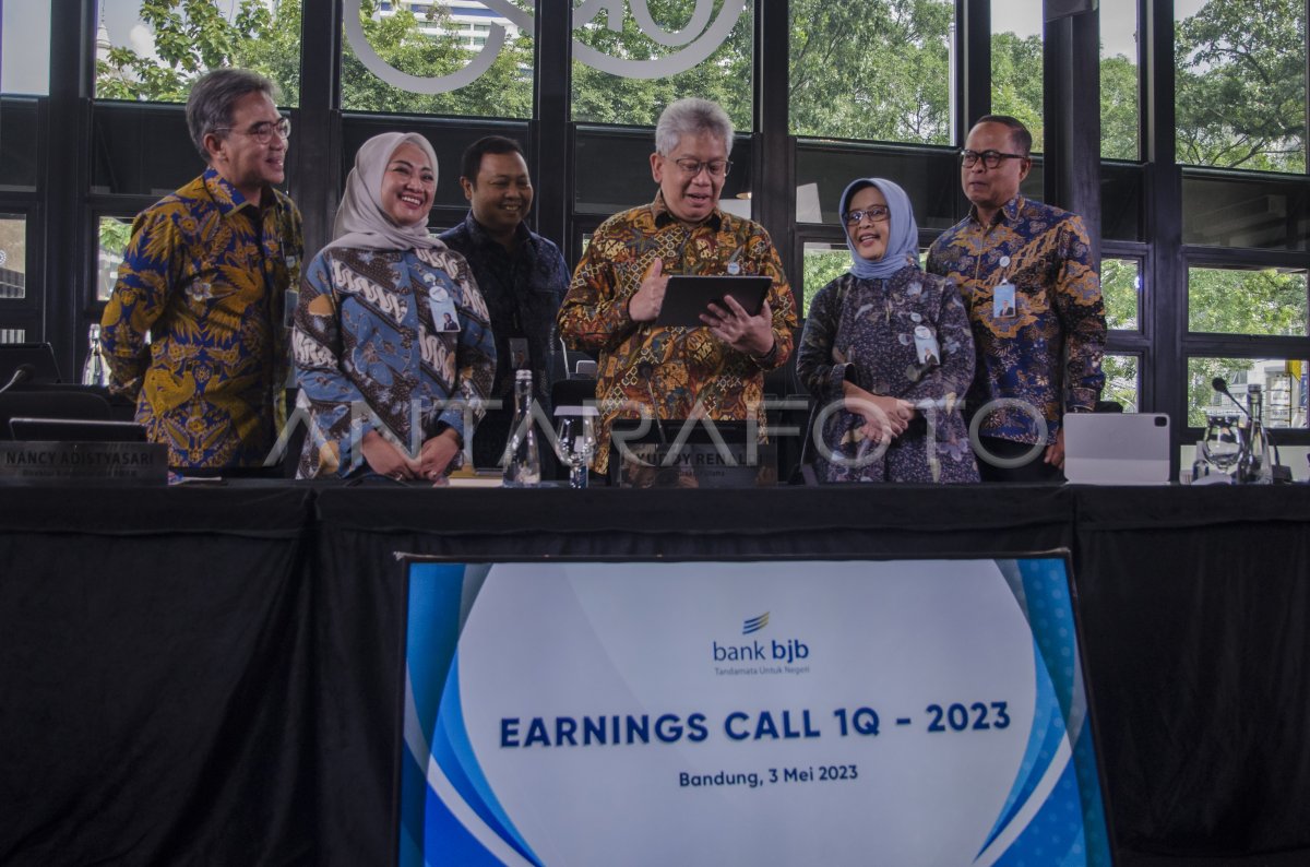 Kinerja bank bjb pada triwulan pertama 2023 | ANTARA Foto