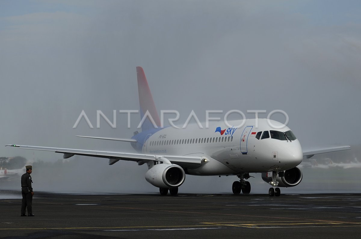 PESAWAT BARU SKY AVIATION | ANTARA Foto