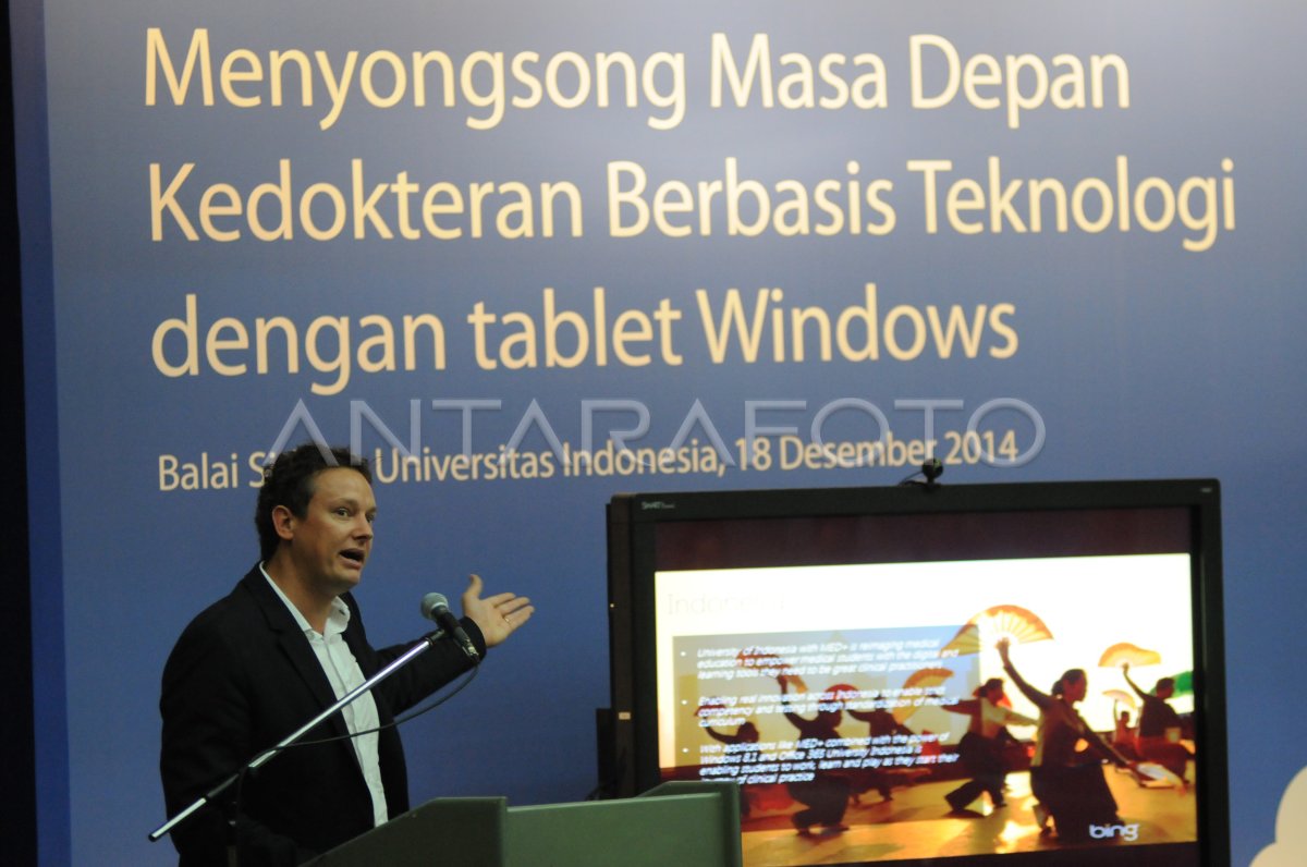 MICROSOFT LUNCURKAN APLIKASI MED+ | ANTARA Foto MICROSOFT LUNCURKAN APLIKASI MED+ | ANTARA Foto