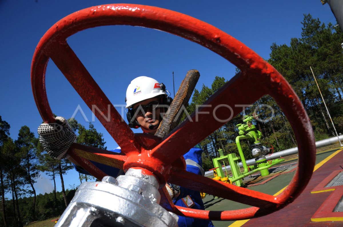 KAPASITAS PRODUKSI PGE AREA KAMOJANG | ANTARA Foto KAPASITAS PRODUKSI PGE AREA KAMOJANG | ANTARA Foto