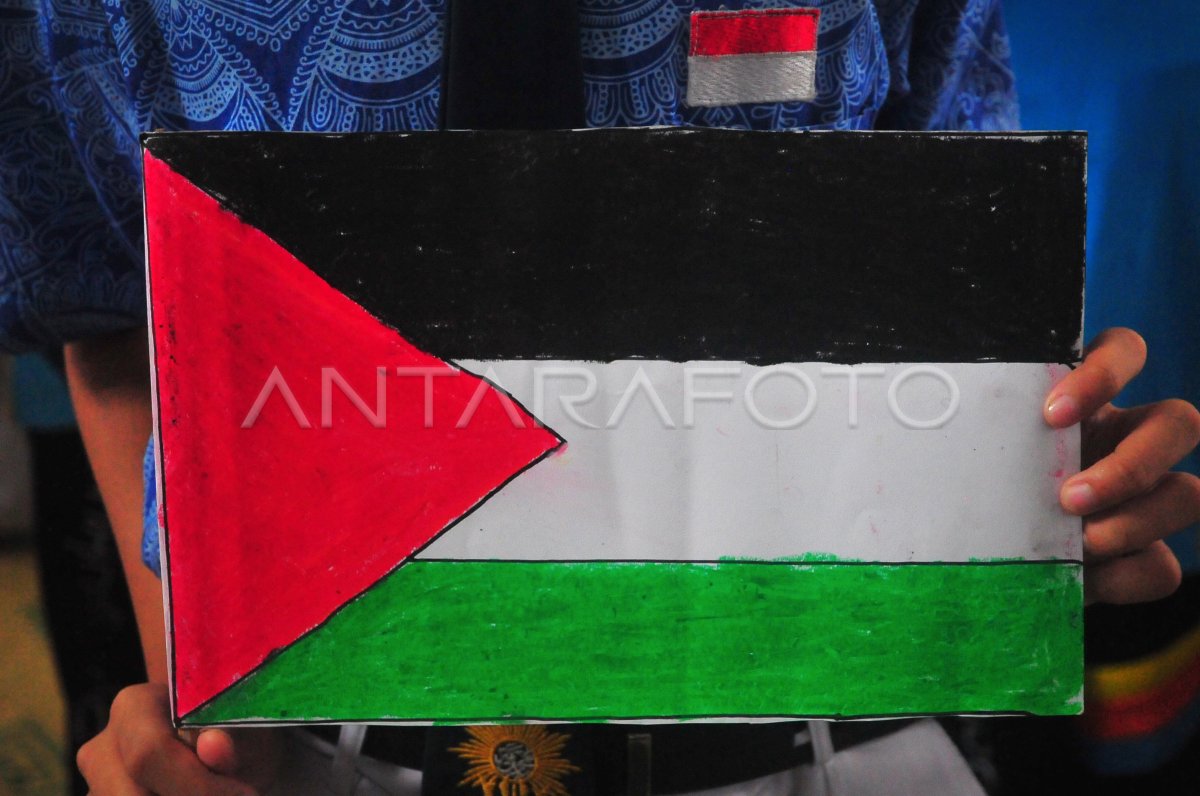 Aksi solidaritas siswa untuk Palestina | ANTARA Foto Aksi solidaritas siswa untuk Palestina | ANTARA Foto
