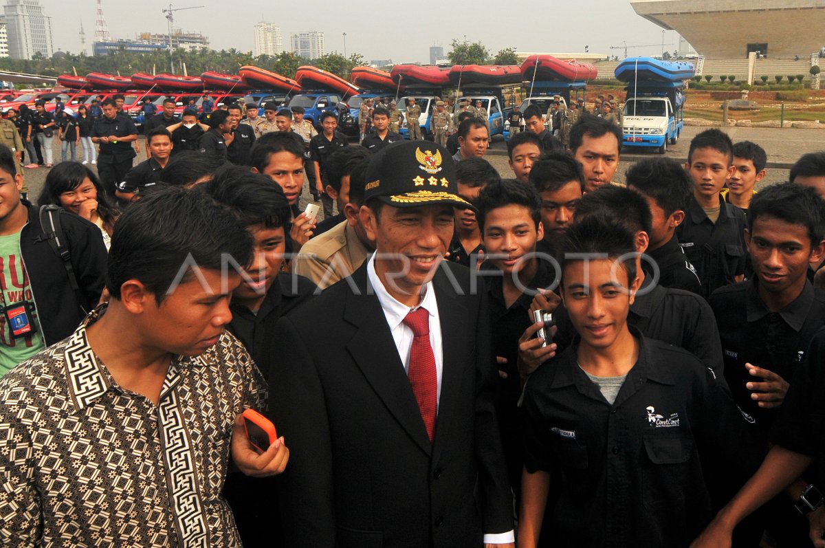 APEL SIAGA BENCANA | ANTARA Foto APEL SIAGA BENCANA | ANTARA Foto