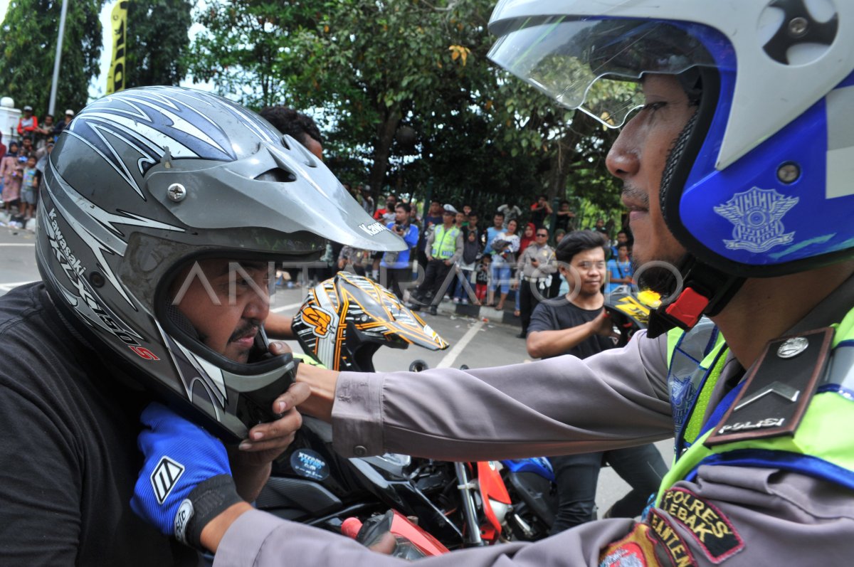 KAMPANYE KESELAMATAN BERKENDARA | ANTARA Foto