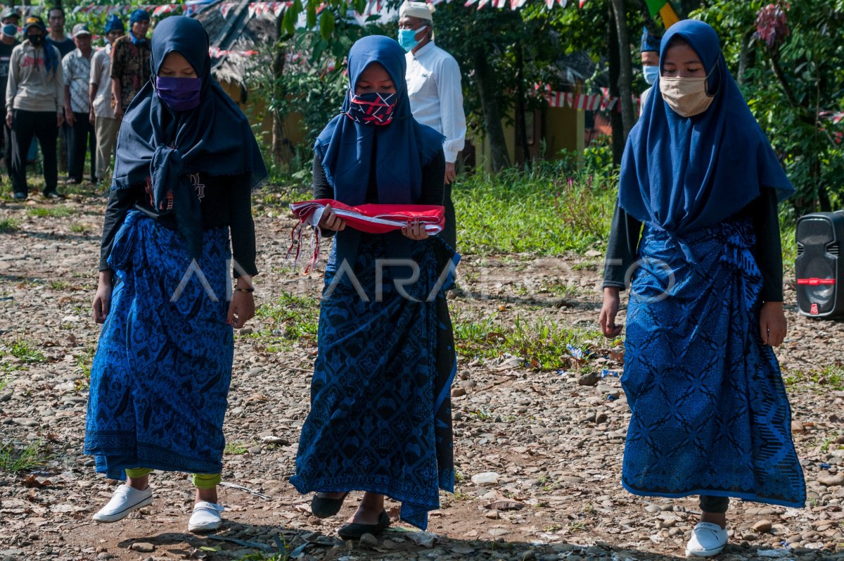 UPACARA HUT RI BADUY MUSLIM | ANTARA Foto