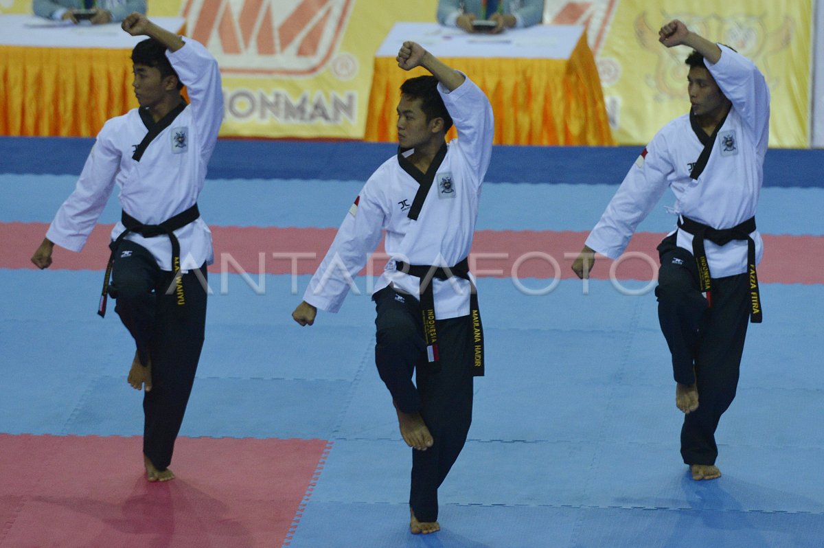 Tim Poomsae Taekwondo Antara Foto