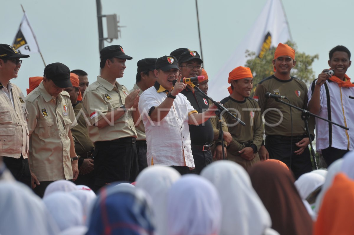 APEL SIAGA PEMENANGAN PKS | ANTARA Foto