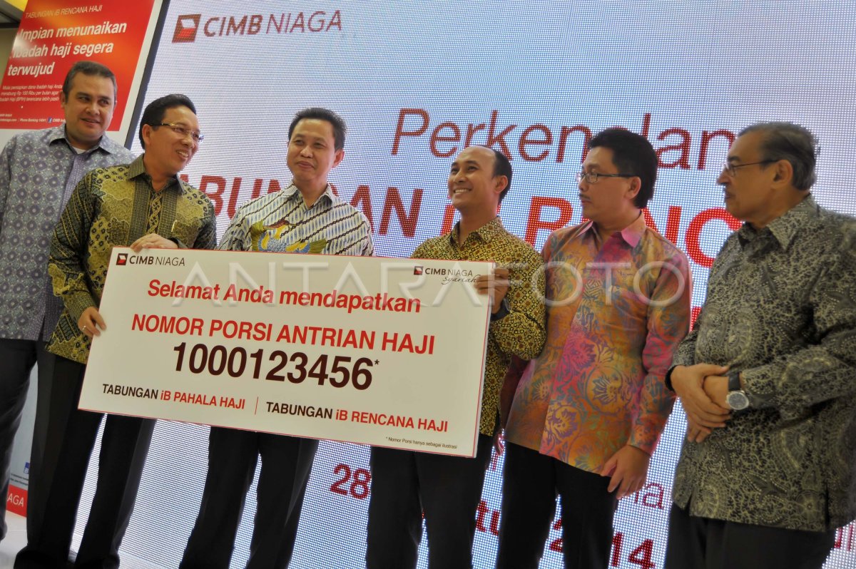 TABUNGAN iB RENCANA HAJI | ANTARA Foto TABUNGAN iB RENCANA HAJI | ANTARA Foto