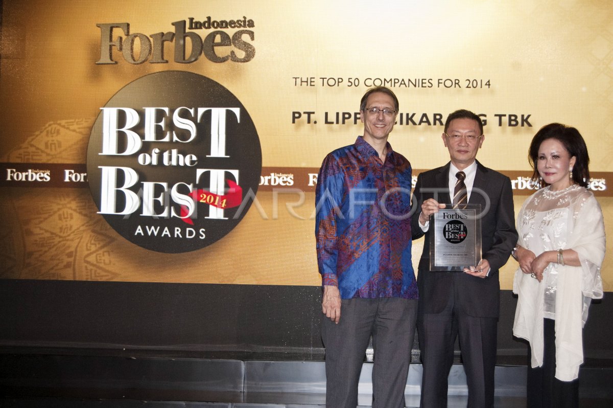 PENGHARGAAN FORBES INDONESIA | ANTARA Foto
