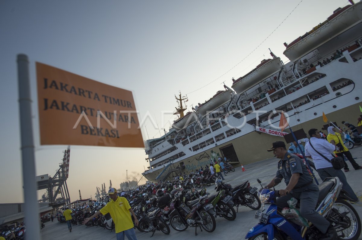ARUS BALIK TANJUNG PRIOK | ANTARA Foto