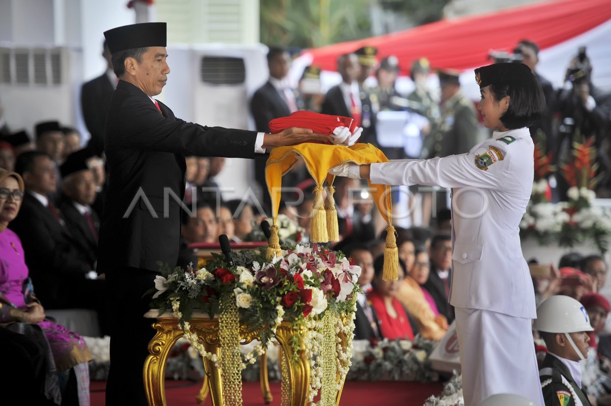 UPACARA HUT KEMERDEKAAN KE-70 RI | ANTARA Foto