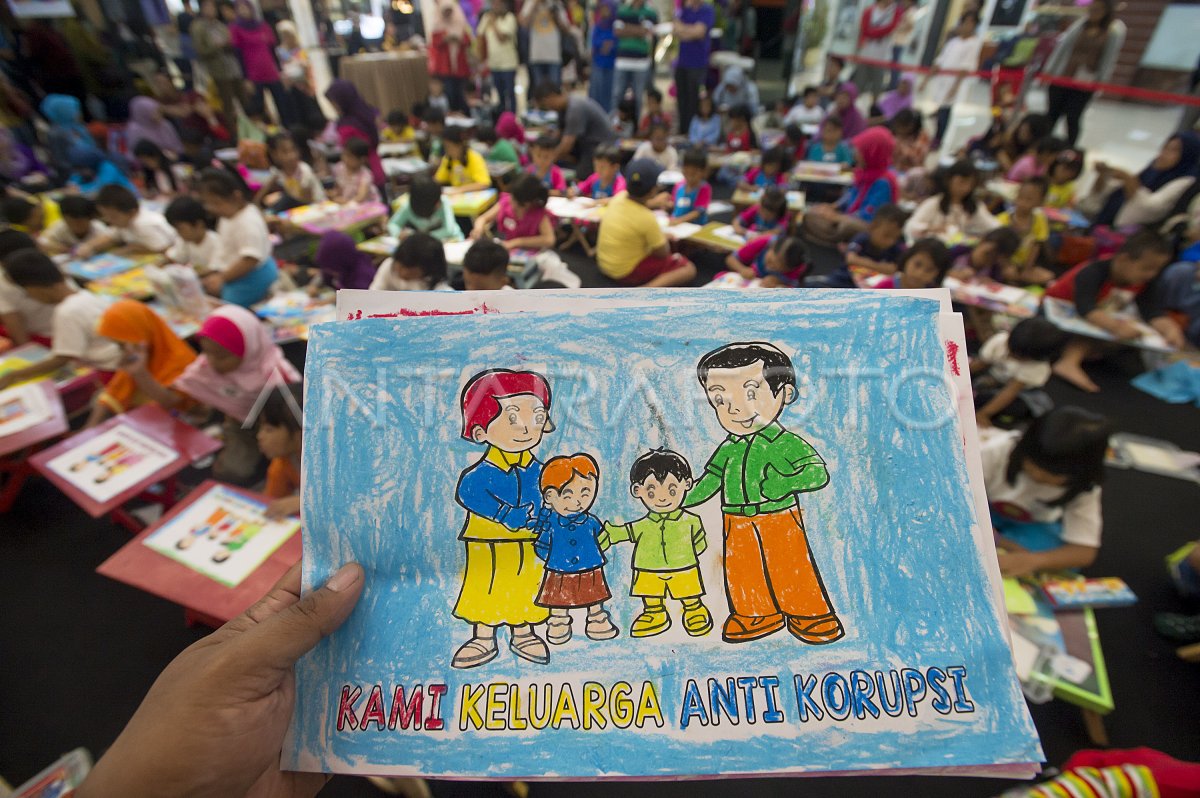PENDIDIKAN ANTI KORUPSI | ANTARA Foto PENDIDIKAN ANTI KORUPSI | ANTARA Foto