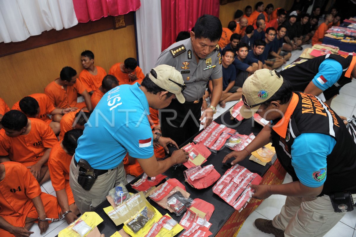 OPERASI NARKOBA BALI | ANTARA Foto