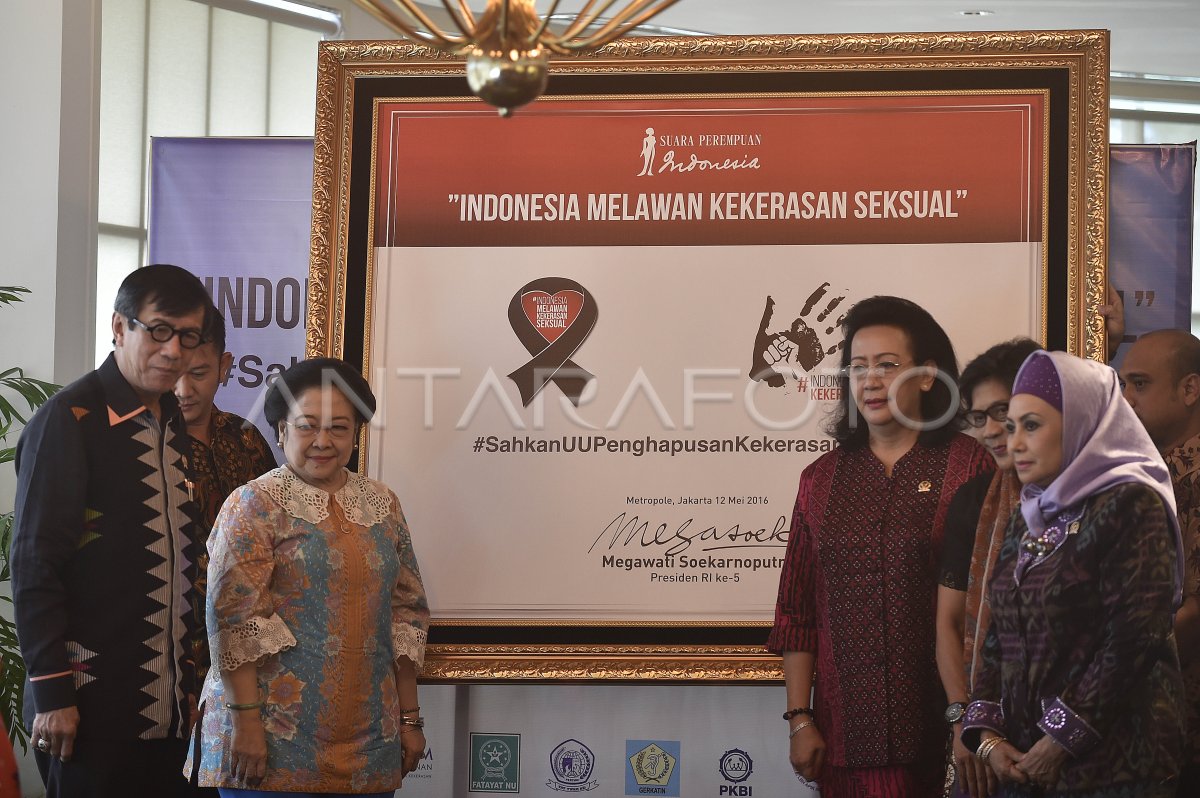 DEKLARASI INDONESIA MELAWAN KEKERASAN SEKSUAL | ANTARA Foto DEKLARASI INDONESIA MELAWAN KEKERASAN SEKSUAL | ANTARA Foto