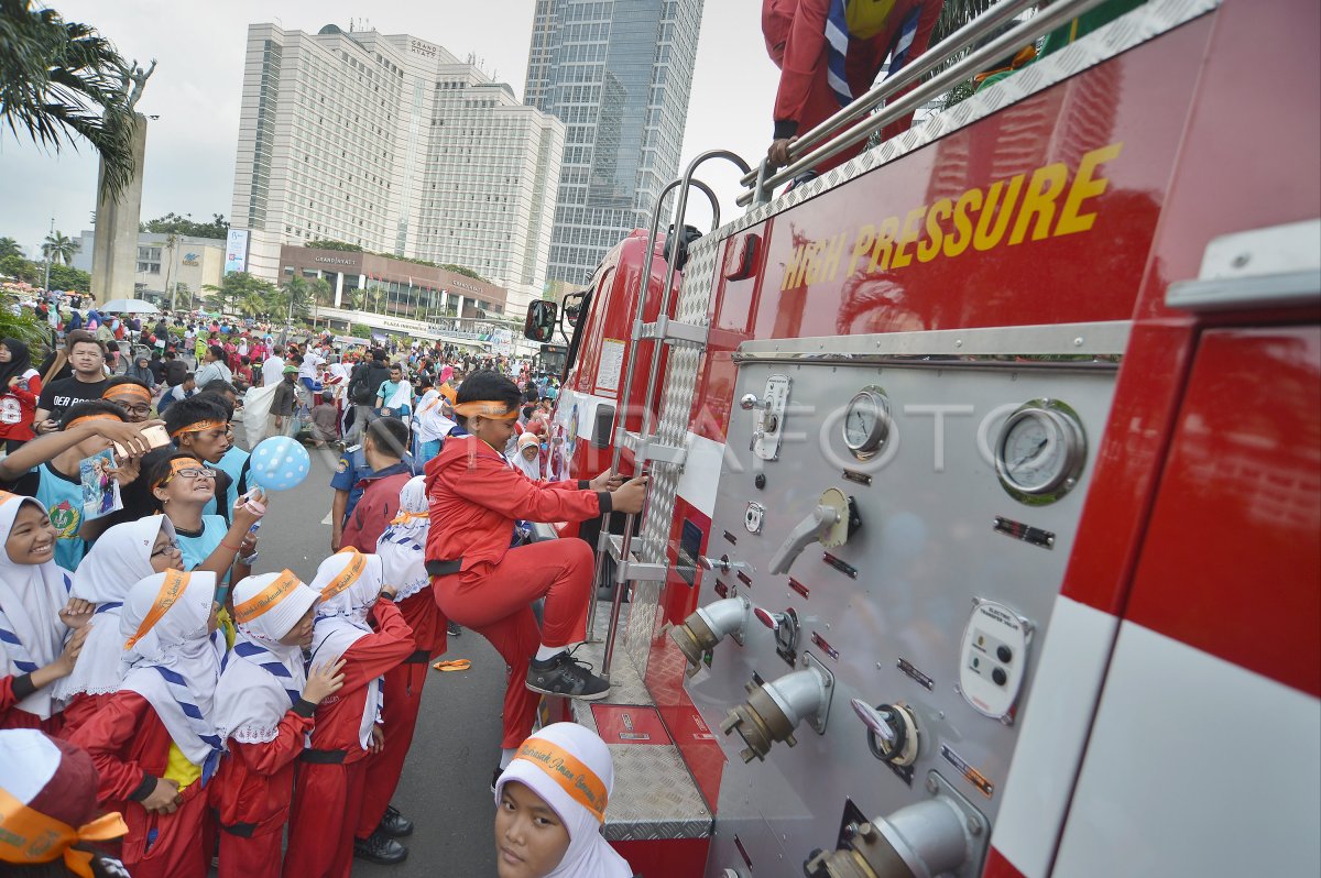 Sosialisasi Tanggap Bencana Antara Foto