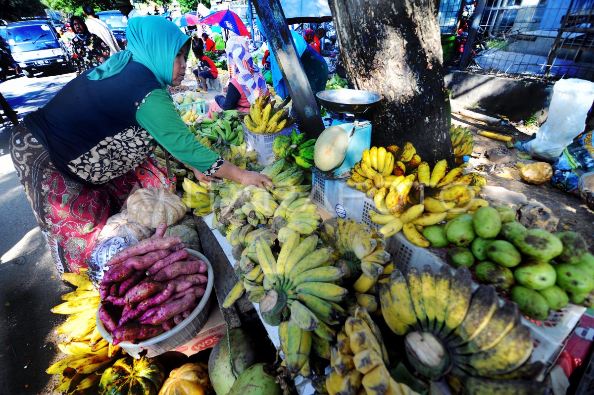 PEDAGANG BUAH MUSIMAN | ANTARA Foto PEDAGANG BUAH MUSIMAN | ANTARA Foto