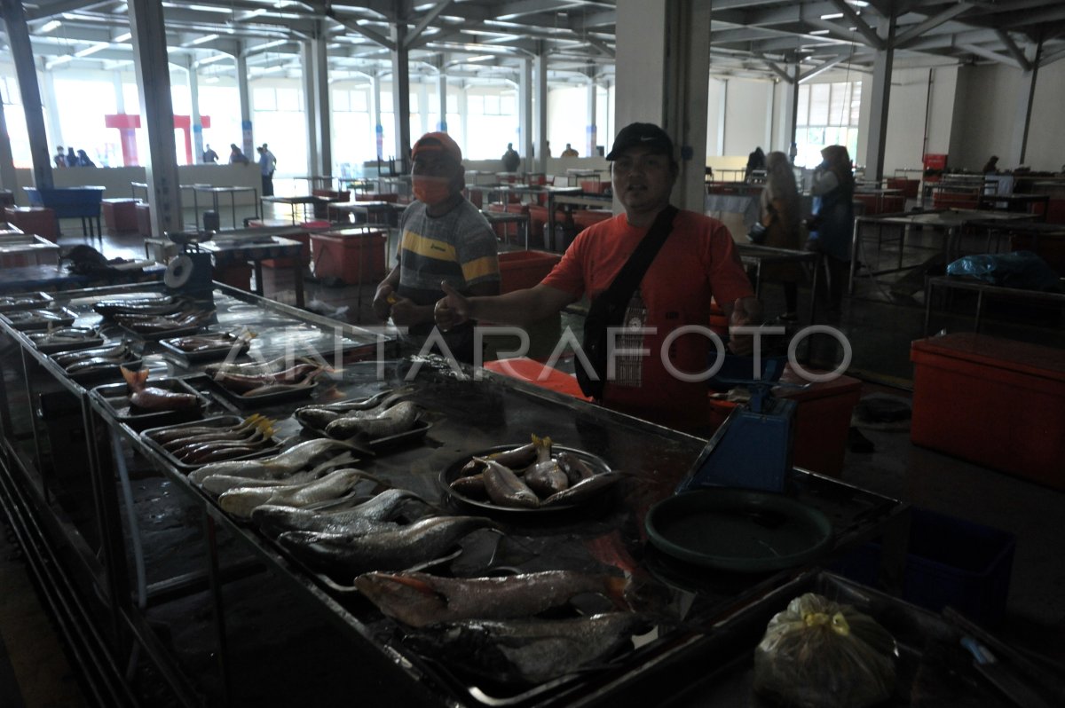 PASAR IKAN MODERN PALEMBANG SEPI PENGUNJUNG | ANTARA Foto PASAR IKAN MODERN PALEMBANG SEPI PENGUNJUNG | ANTARA Foto